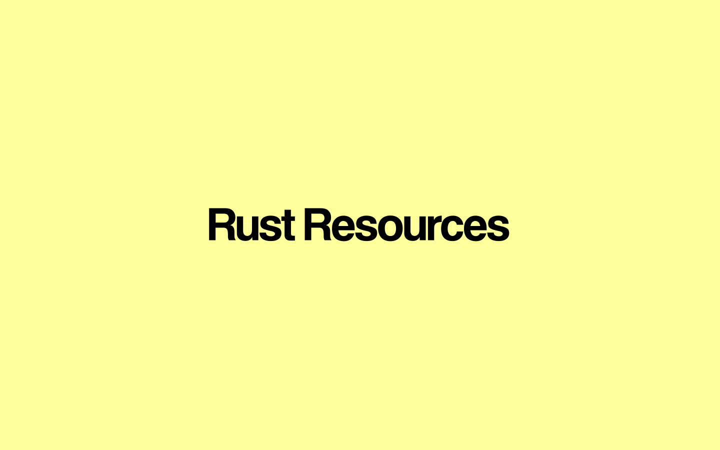 Rust Resources | RISC Zero Developer Docs