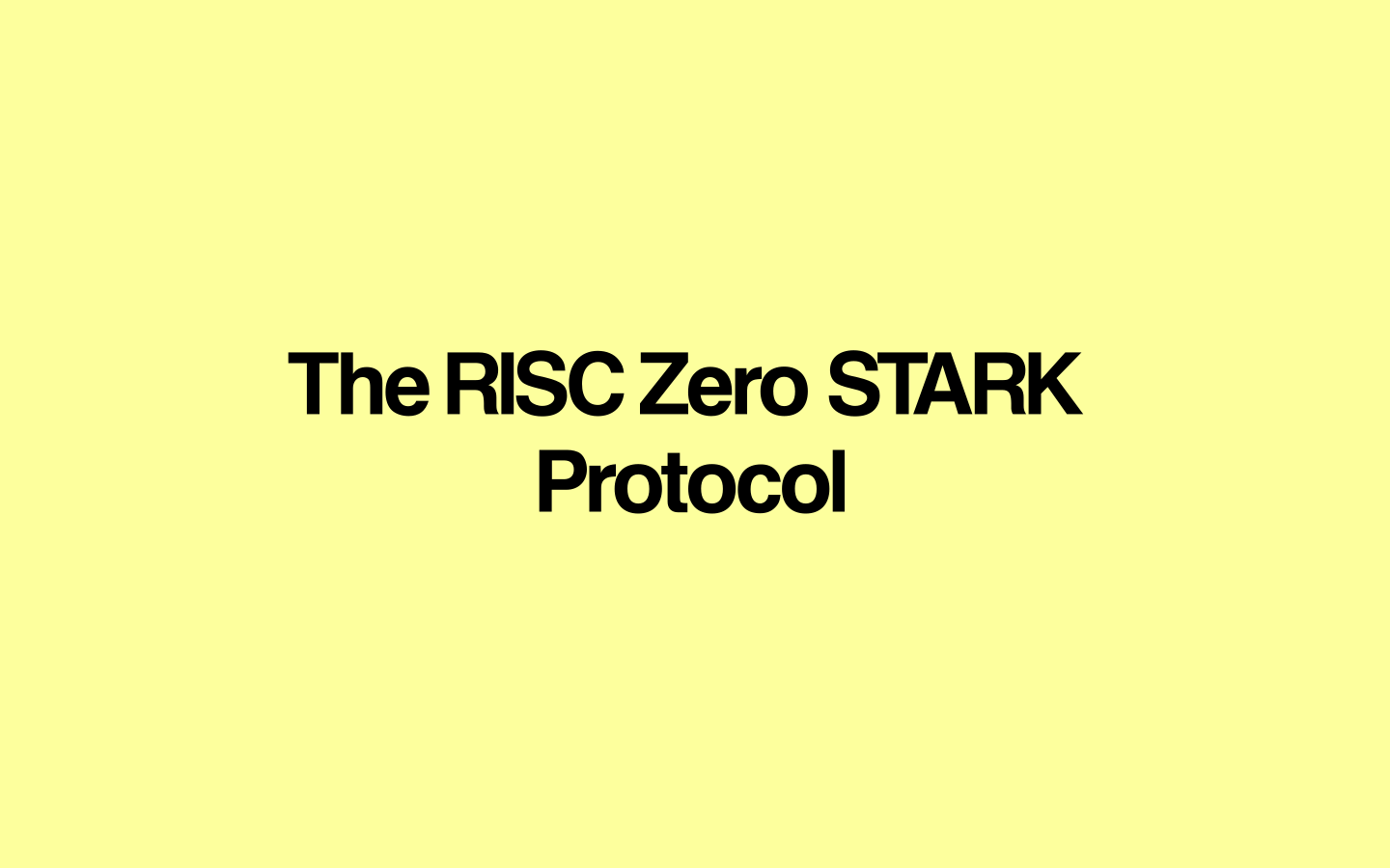 The RISC Zero STARK Protocol | RISC Zero Developer Docs
